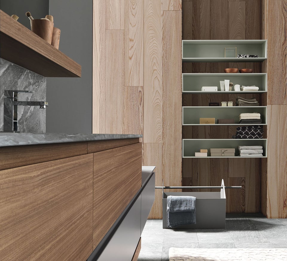 Urban Low Height | Low-Profile Bathroom Vanity | Hastings Bath Collection