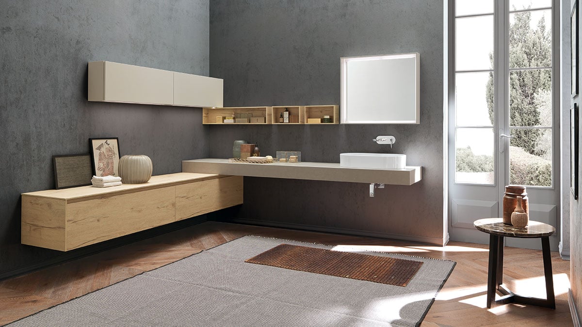 Urban Solid-Surface Bathroom Countertops | Hastings Bath