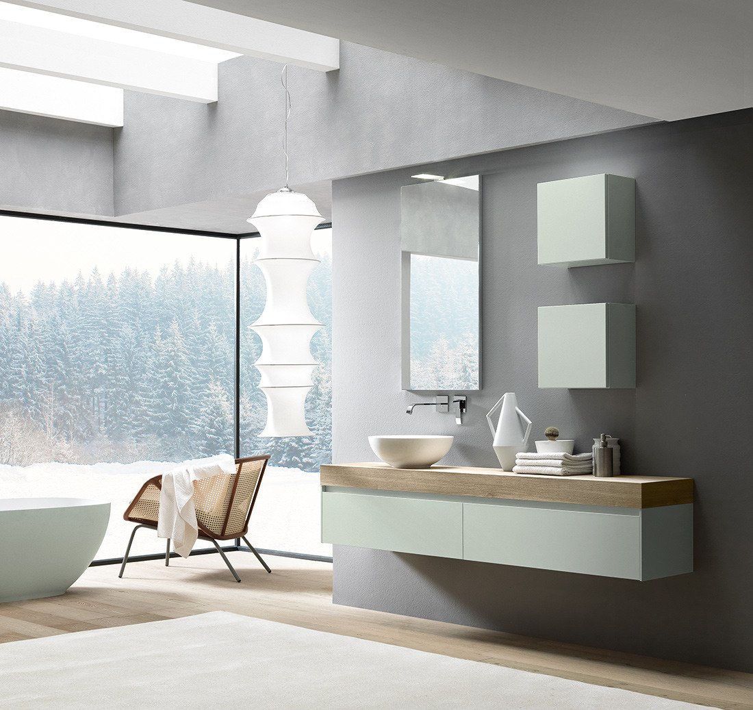 Urban Low Height | Low-Profile Bathroom Vanity | Hastings Bath Collection