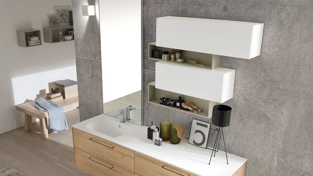 Urban Cubes | Luxury Bathroom Storage | Hastings Bath Collection