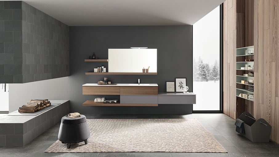 Urban Solid-Surface Bathroom Countertops | Hastings Bath