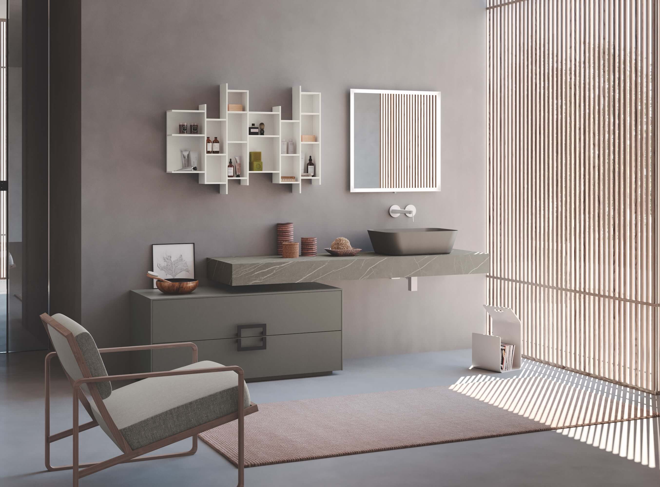 High Pressure Laminate (HPL) Countertops | Hastings Bath Collection