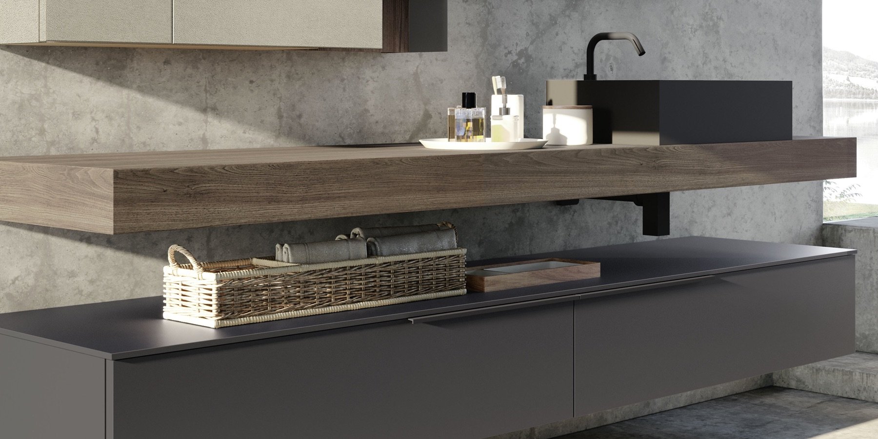 High Pressure Laminate (HPL) Countertops | Hastings Bath