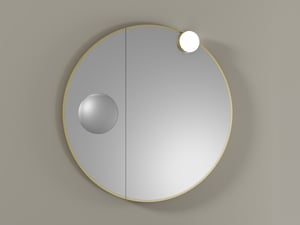 Fold Round | Luxury Mirror | Hastings Bath Collection