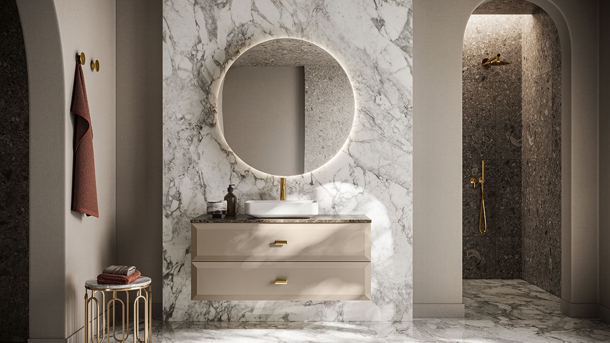 Mako | Luxury Bathroom Storage Cabinets | Hastings Bath Collection