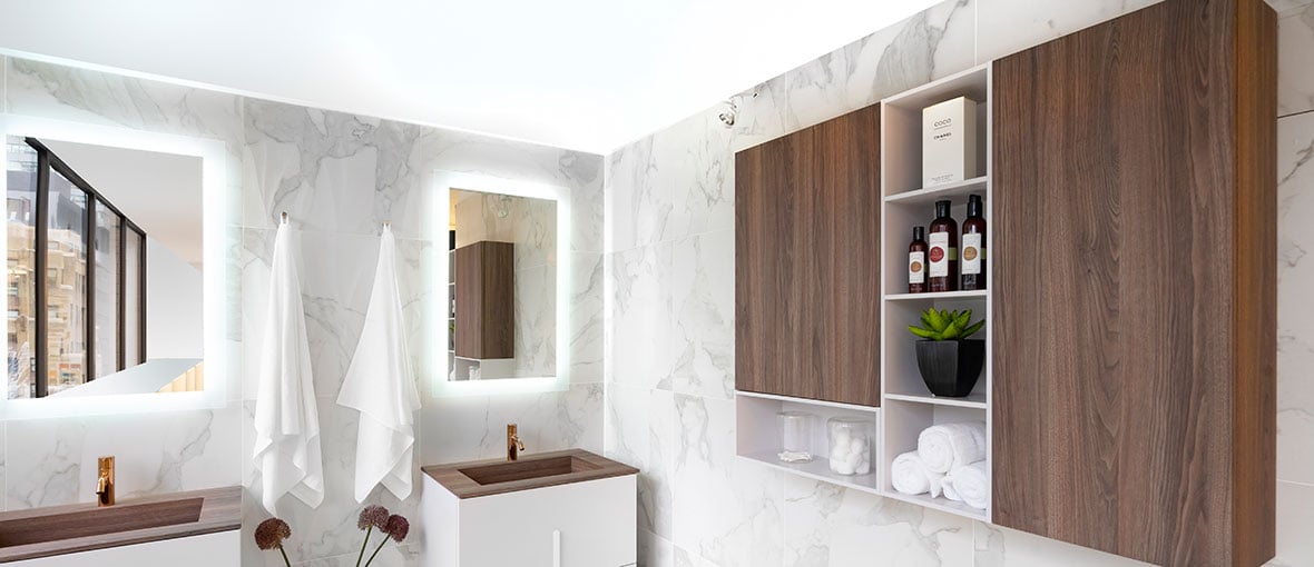 Urban Cubes | Luxury Bathroom Storage | Hastings Bath Collection