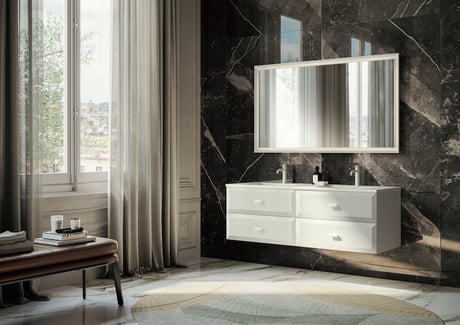 Mako | Luxury Bathroom Vanity with Drawers | Hastings Bath Collection