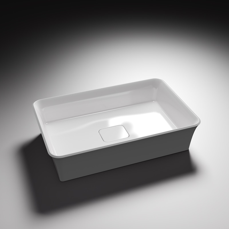 Skin Rectangular | Vessel Sink | Hastings Bath Collection