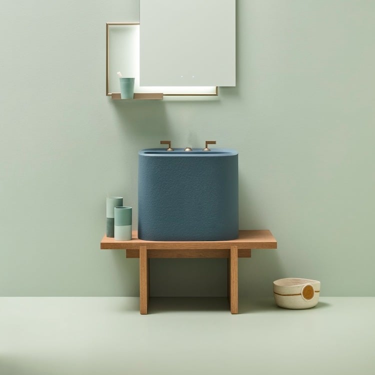 Vivace | Nature-Inspired Console | Hastings Bath Collection